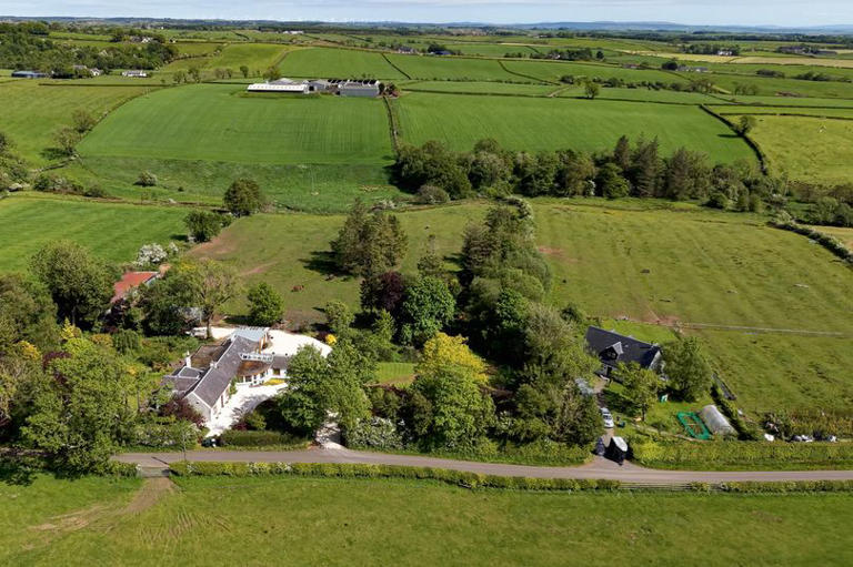 Former dairy farm turned family home goes on the market in Ayrshire