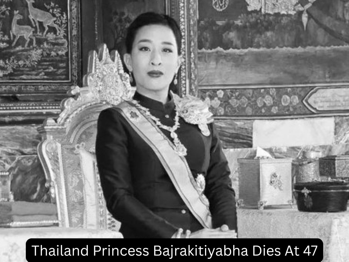Who was Princess Bajrakitiyabha? Thailand King Maha Vajiralongkorn's ...