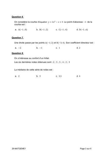 Bac de maths 2026 : les élèves de première ont planché sur la nouvelle ...