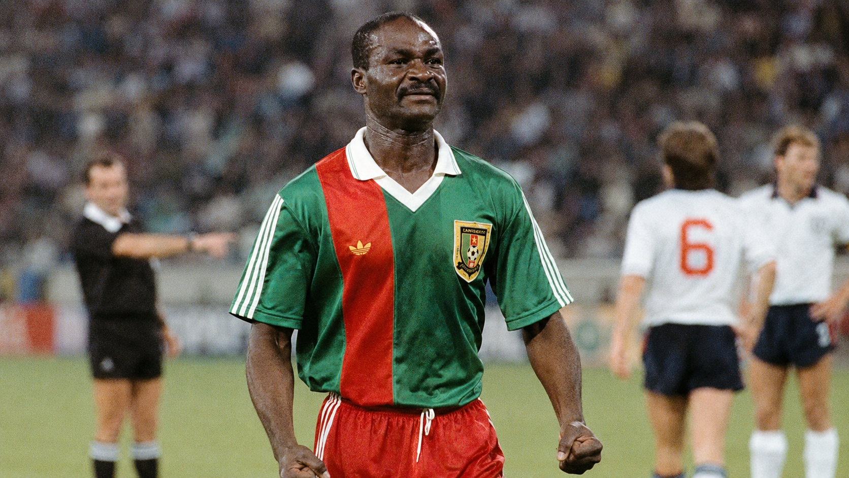 Roger Milla’s 1990 World Cup masterclass England couldn’t stop