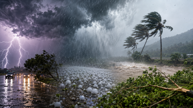 IMD warns of heavy rain, hailstorms and strong winds across India