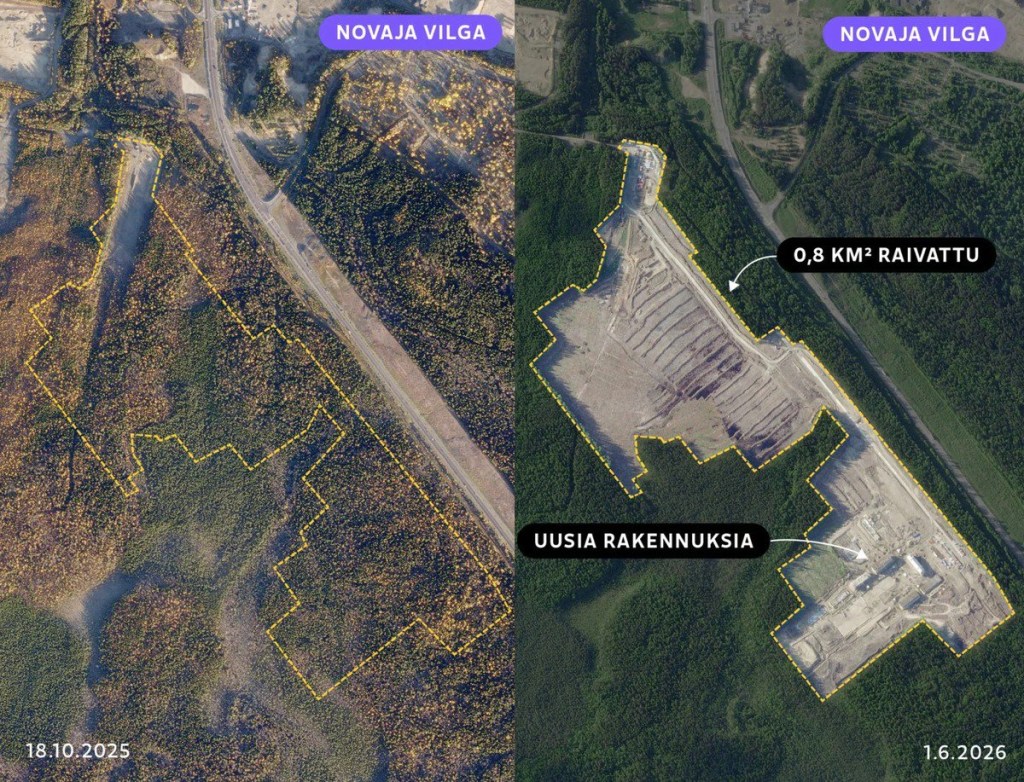 Putin building military base 100 miles from NATO border