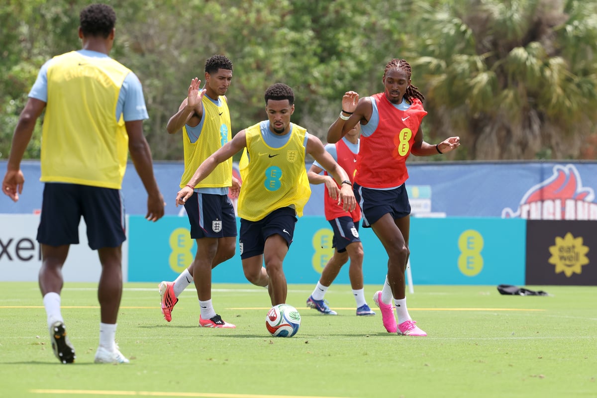 England training match highlights: Toney hat-trick and Nwaneri scores