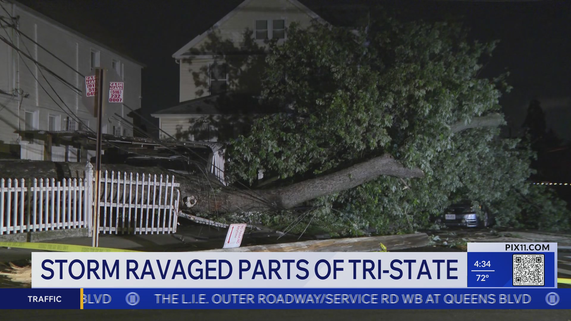Severe storms ravage parts of the tri-state