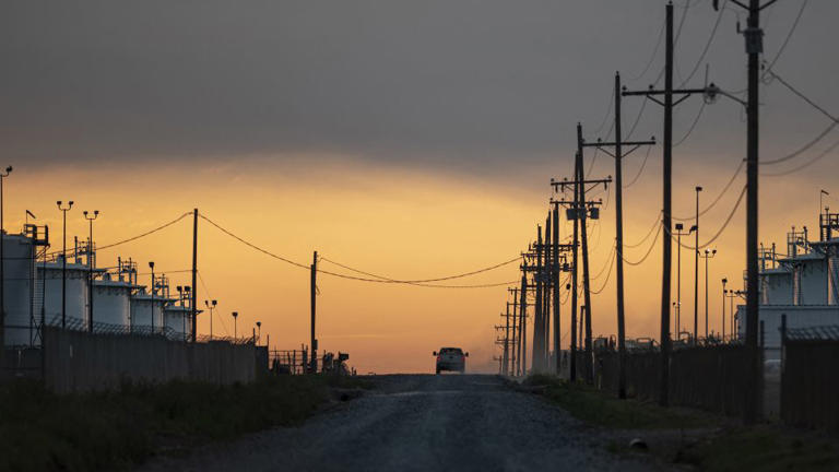 The tanks in Cushing, Oklahoma, are hitting bottom. The oil market is ...