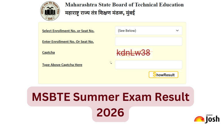 MSBTE summer exam result 2026: Direct link to download diploma ...