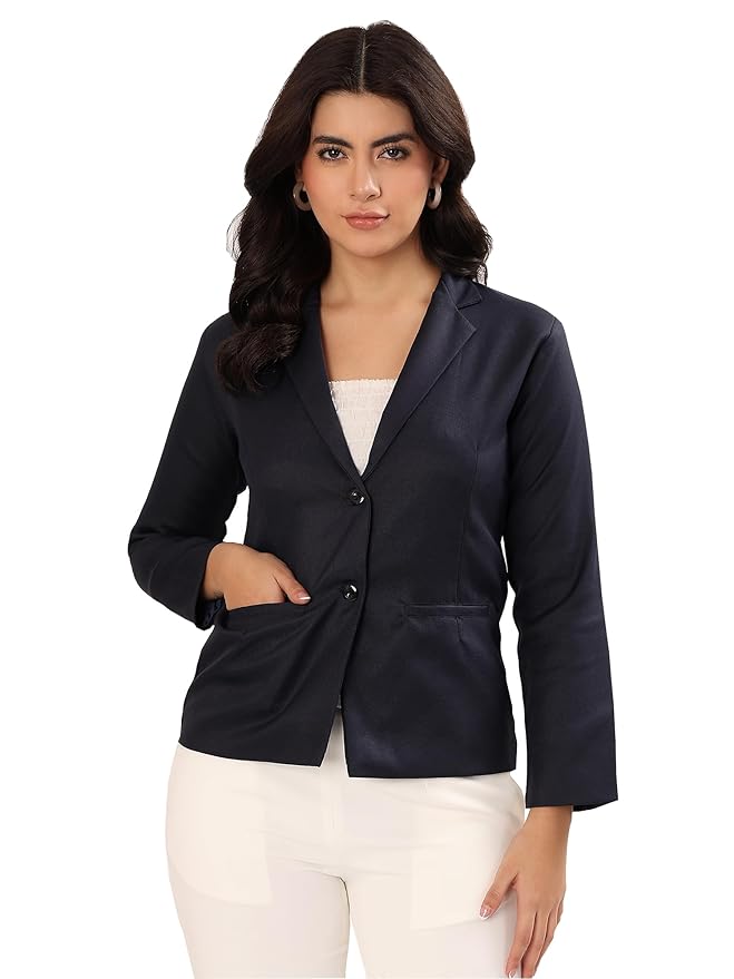 5 office blazers for women to get a smart look in corporate meetings ...