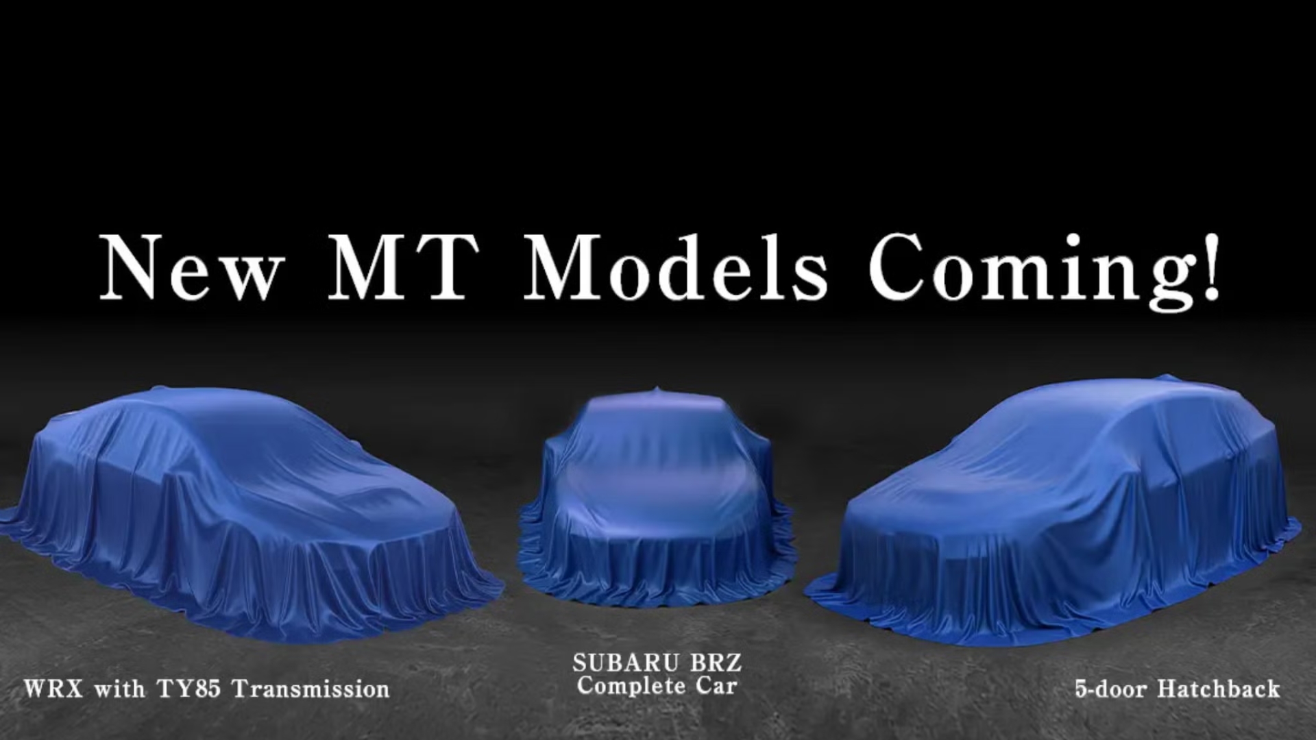 Subaru reportedly wants three new manual models by 2027 and that's a ...