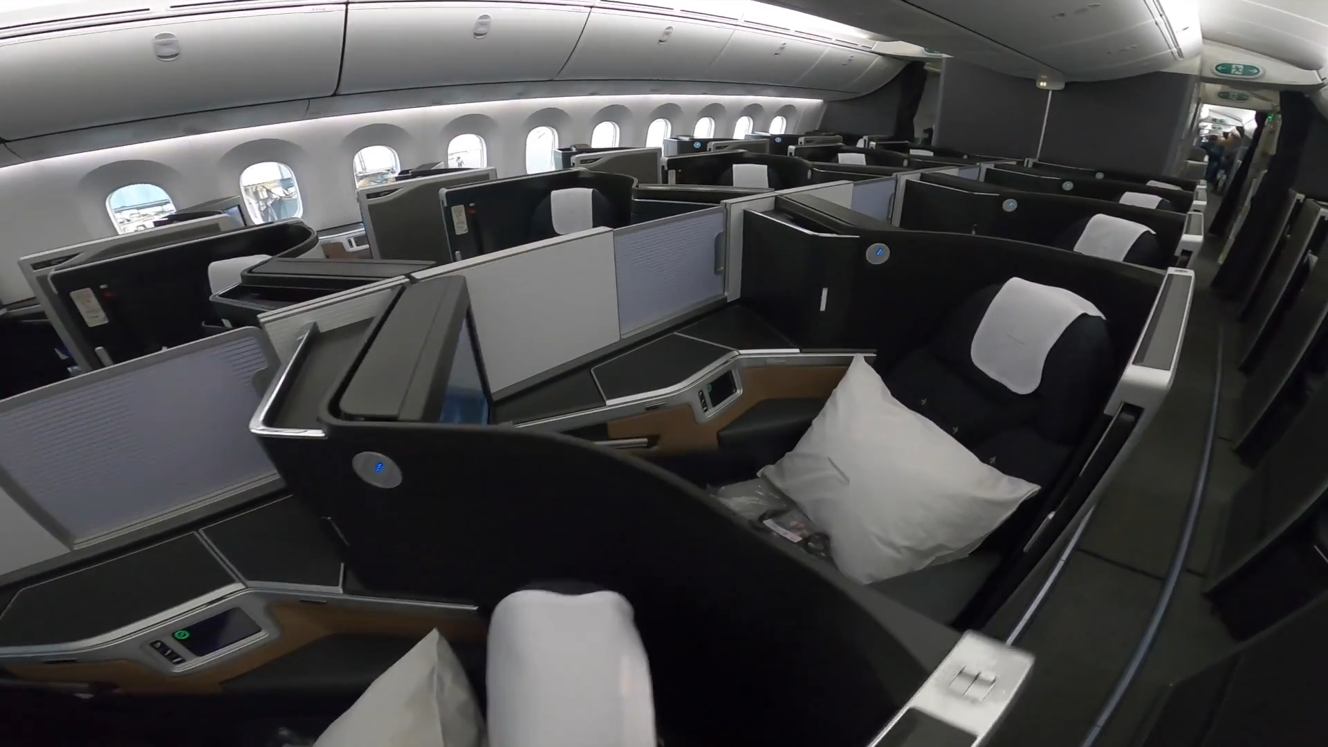 He paid for first class - then realized he was completely alone