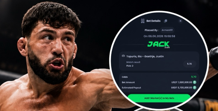 Tsarukyan posts $1M bet on UFC title fight despite ban