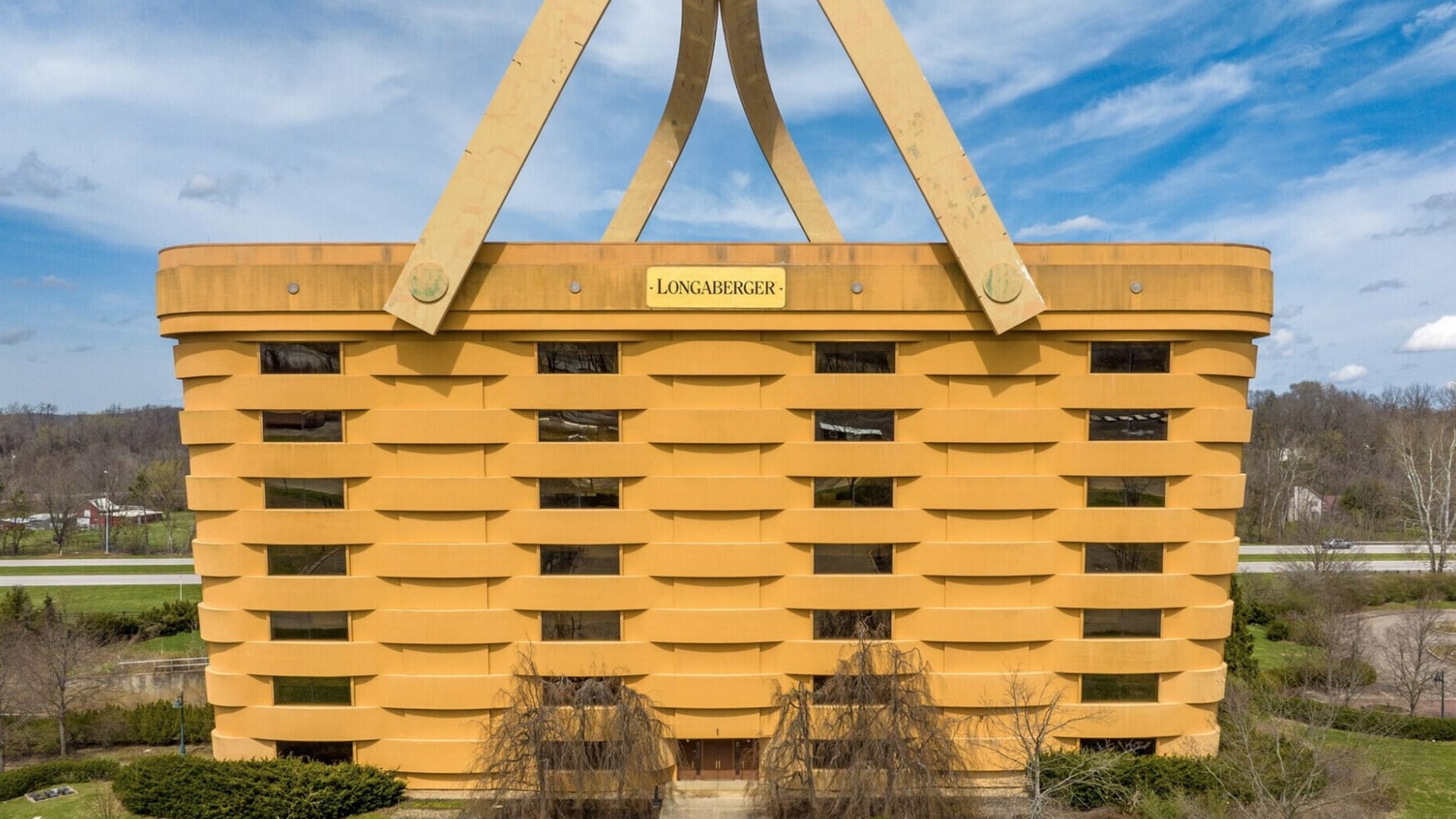 Giant basket-shaped office building hits market for $8.5 million in ...
