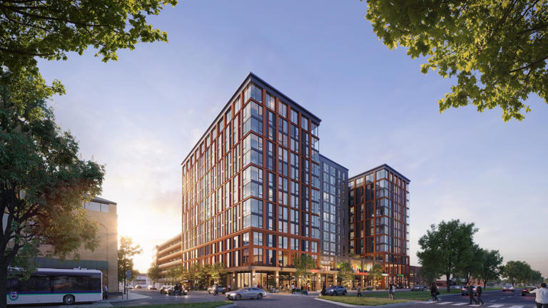 $90 million, 10-story mixed-use East Lansing development scaled back