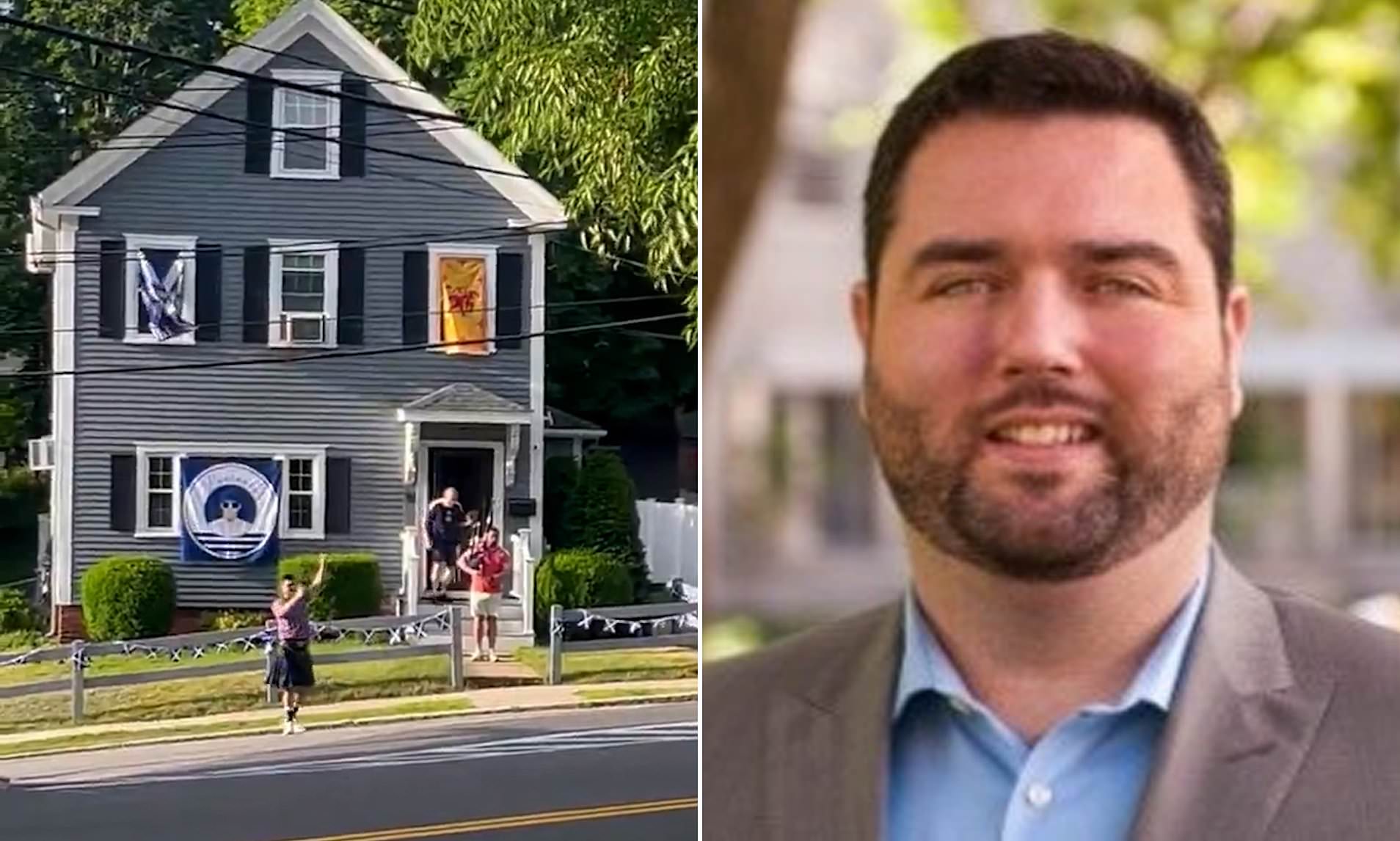American's shock as Scottish fans arrive at Airbnb across street and ...