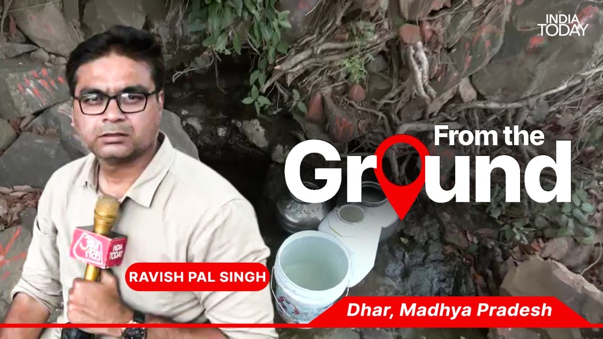 Water crisis in Madhya Pradesh village forces women into 50-foot-deep ...