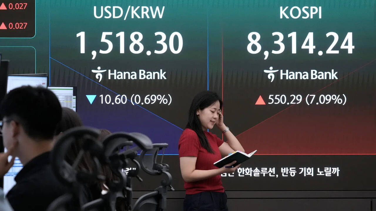 World shares rise as oil prices drop following Trump’s Iran war talks ...