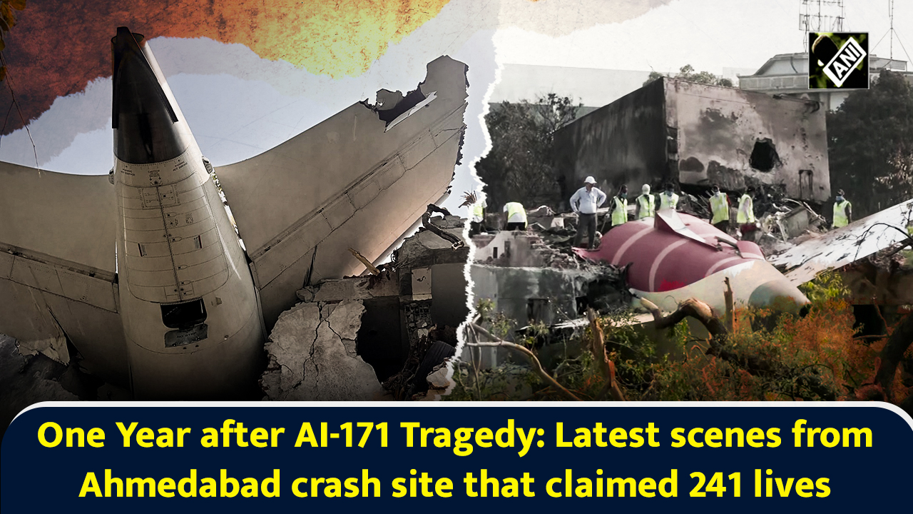 One year after AI-171 tragedy: Latest scenes from Ahmedabad crash site ...
