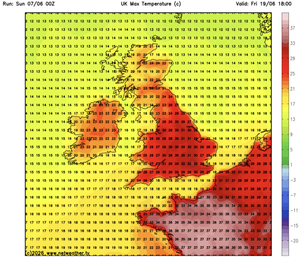 UK could be days away from next official heatwave with temperatures ...