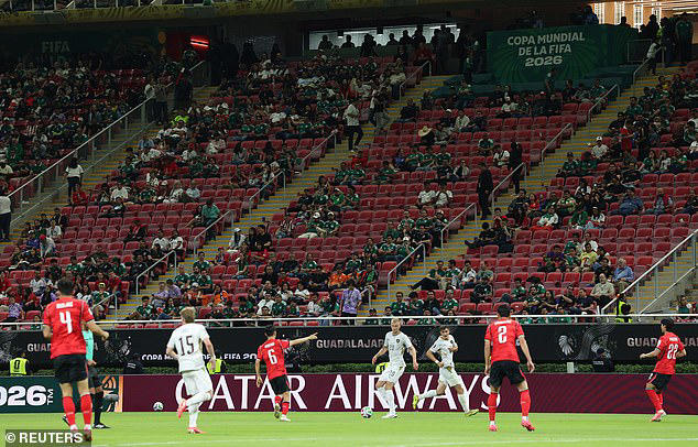 World Cup embarrassment as hundreds of seats are left empty