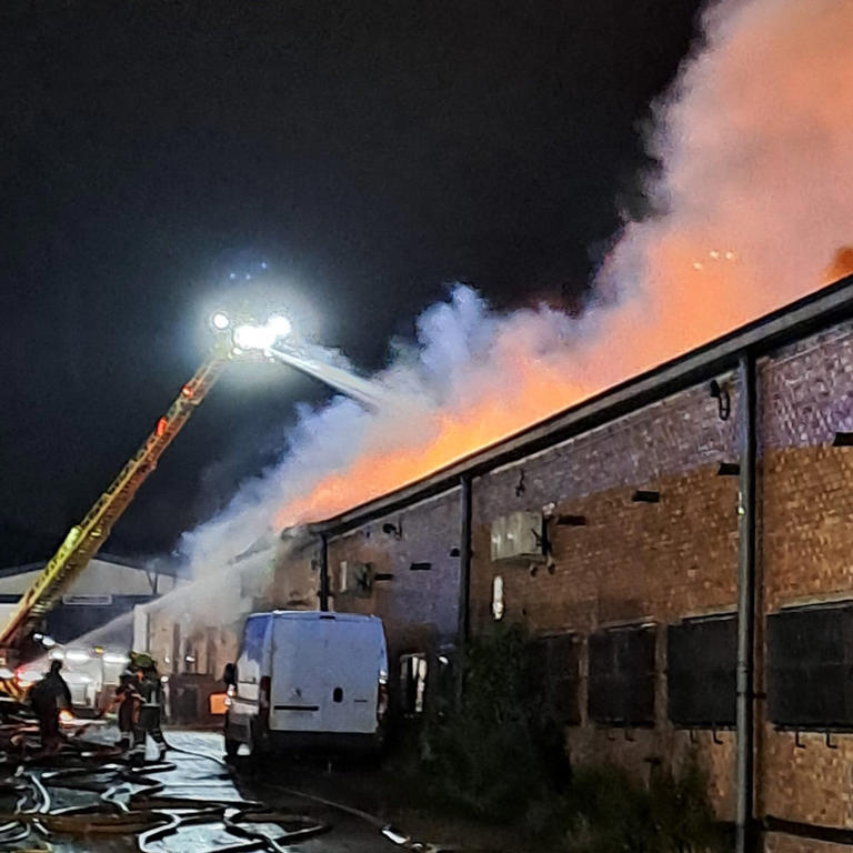 Dozens evacuated from homes in London after huge fire rips through ...
