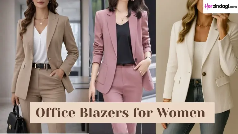 5 office blazers for women to get a smart look in corporate meetings ...