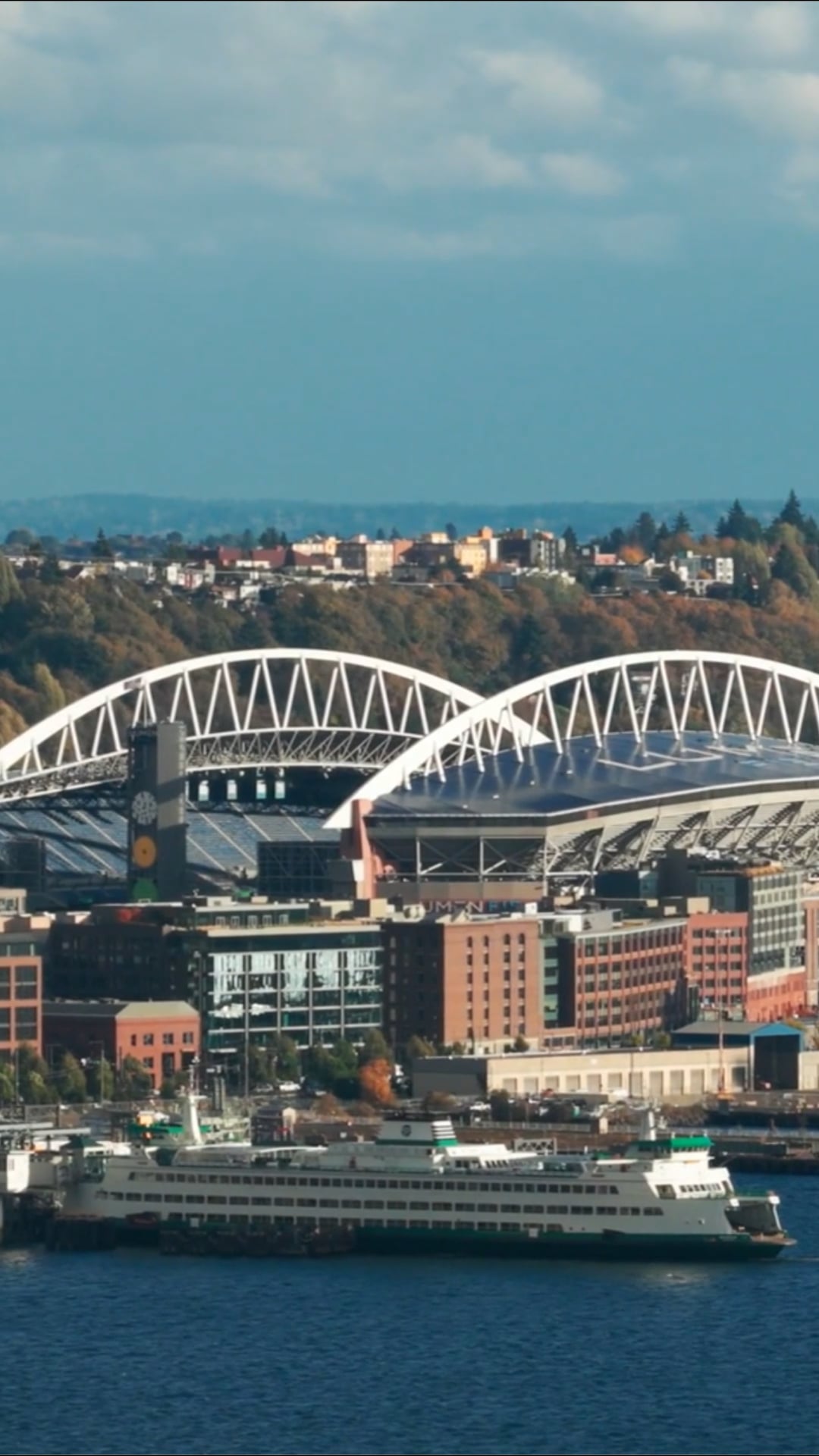 Luftfotos af Seattles Lumen Field forud for VM i fodbold 2026