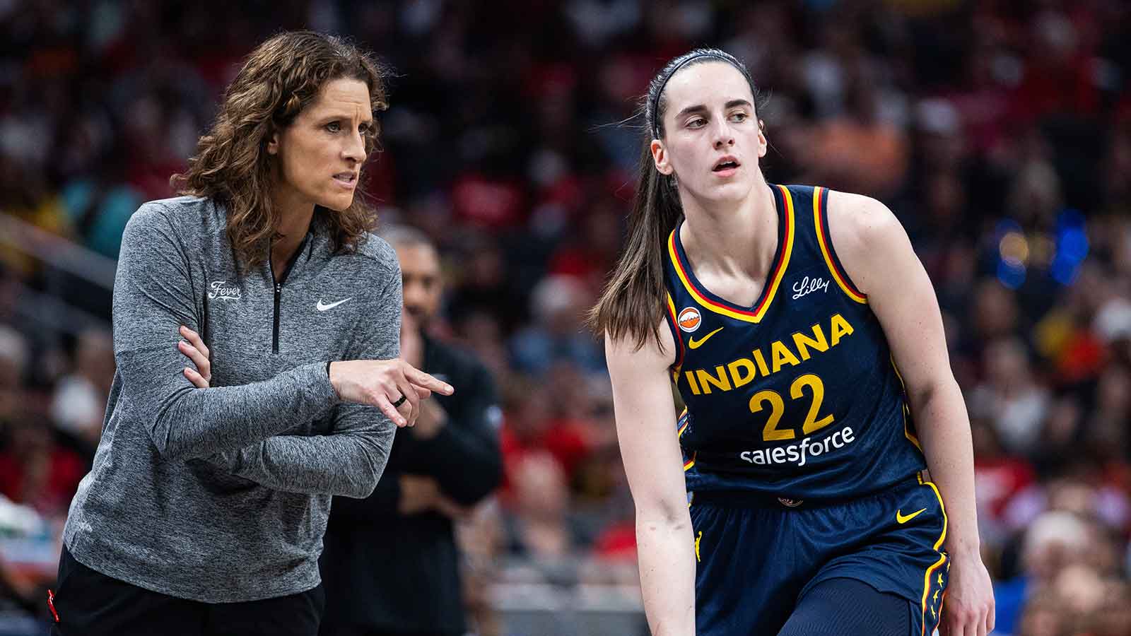 Fever coach Stephanie White’s 'elite' reaction to bonkers Caitlin Clark ...