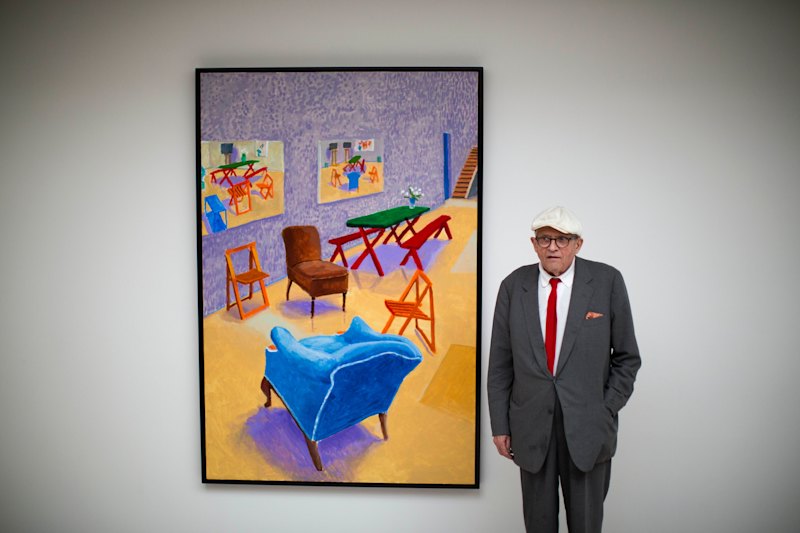 Art icon David Hockney dies at age 88