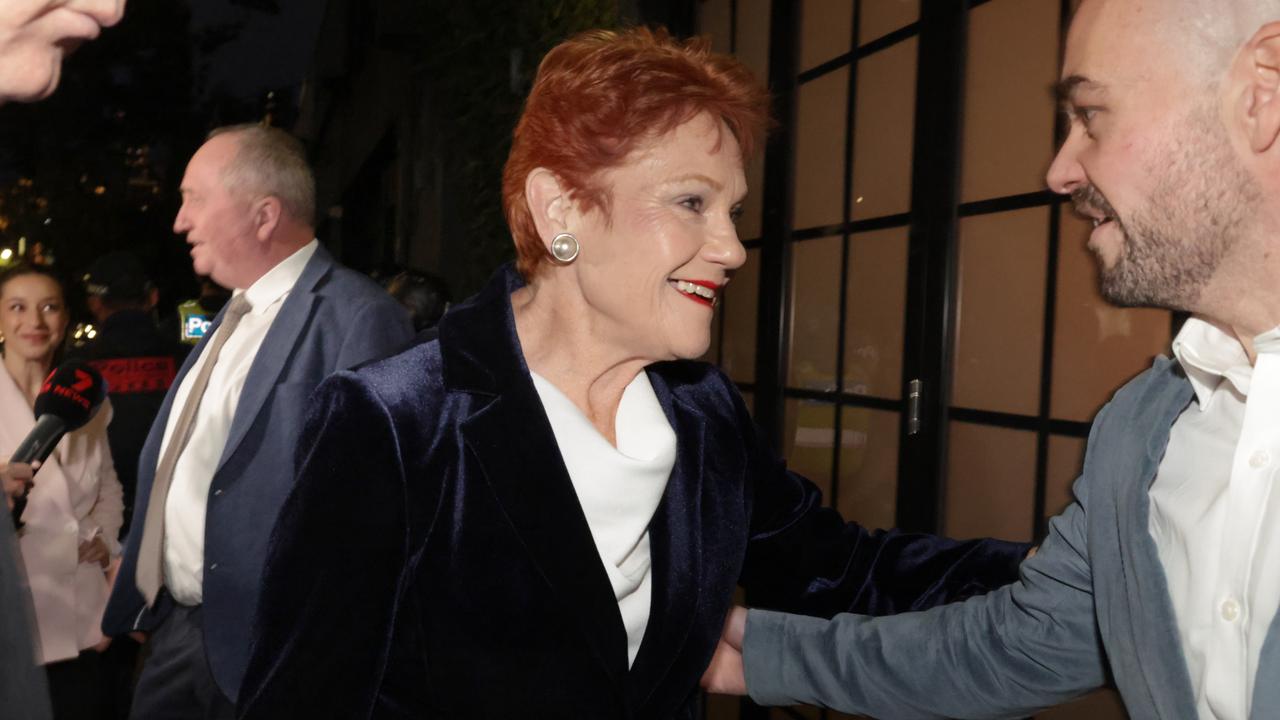 Defiant Pauline goes ahead with fundraiser