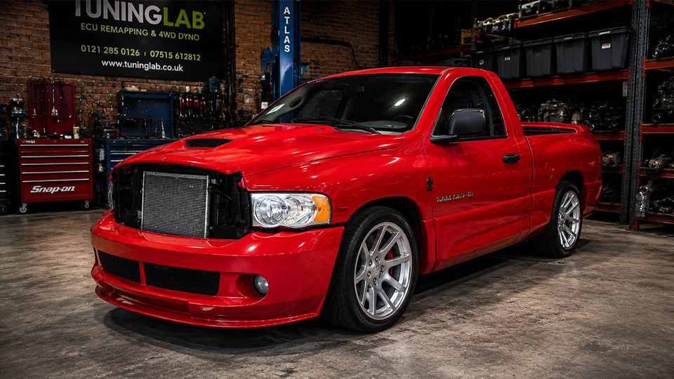 Abandoned SRT10 truck gets Dodge Demon swapped