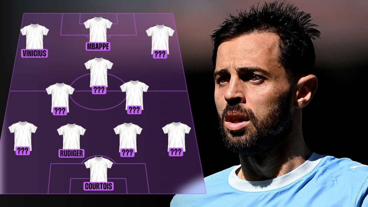 How Real Madrid could line up with Bernardo Silva after agreeing signing