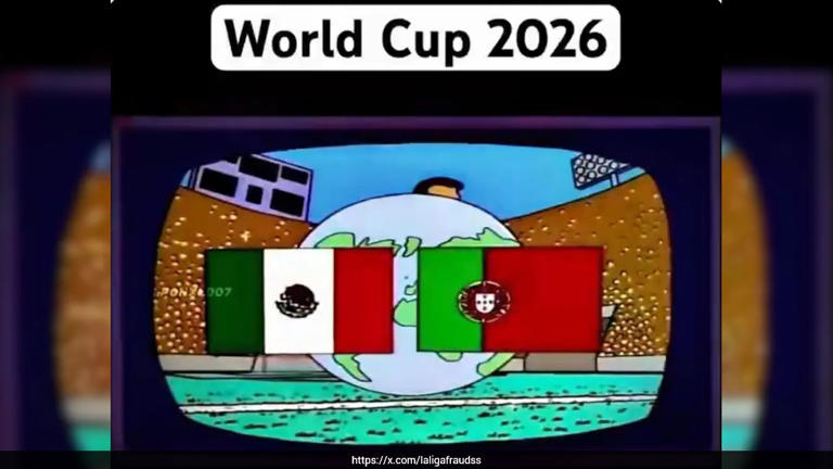 Did The Simpsons really predict a Mexico vs Portugal clash in 2026 ...