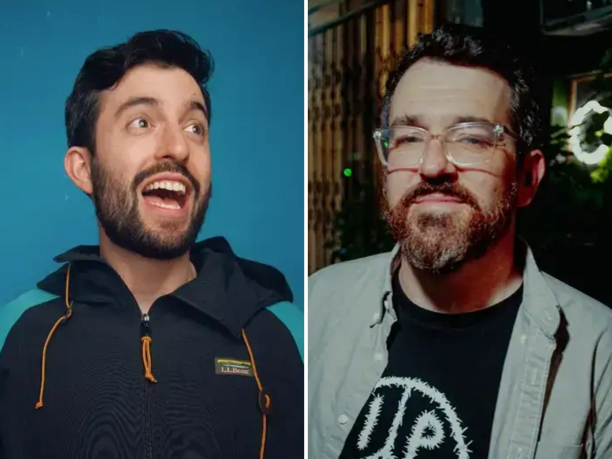 We talked to the comedians behind the viral fake AI ads on the subway
