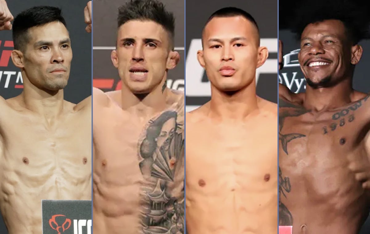 UFC veterans in MMA action June 12-13