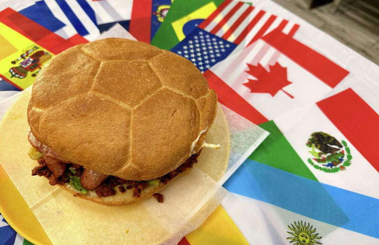 Mexican restaurant in Dallas creates the World Cup torta