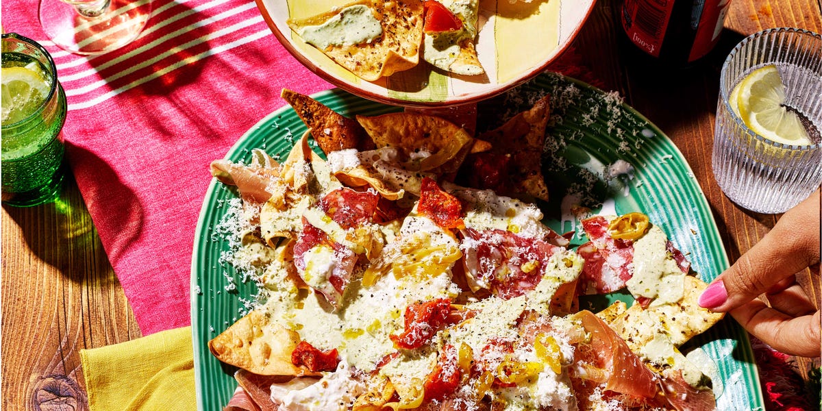 Our Italian style nacho recipe uses a genius storecupboard ingredient ...
