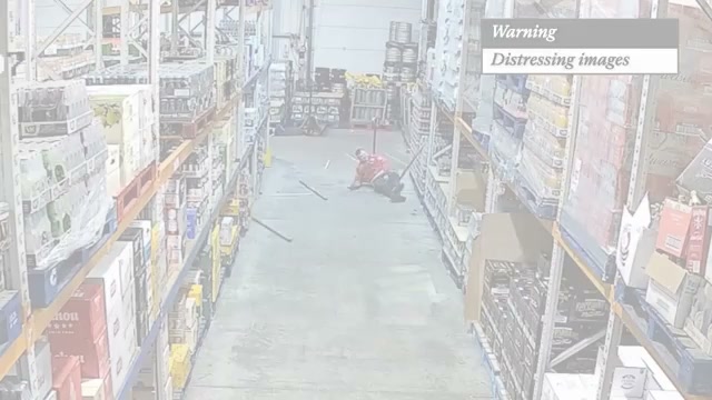 Man 'lucky to be alive' after falling 20ft through warehouse skylight