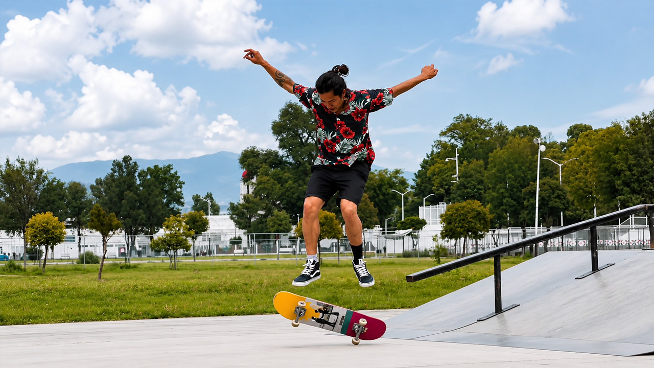 Meet this Mexican true darkslide skater
