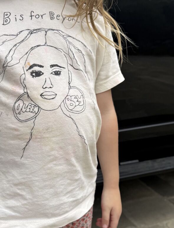 Princess Lilibet's Beyonce t-shirt was drawn by unlikely artist