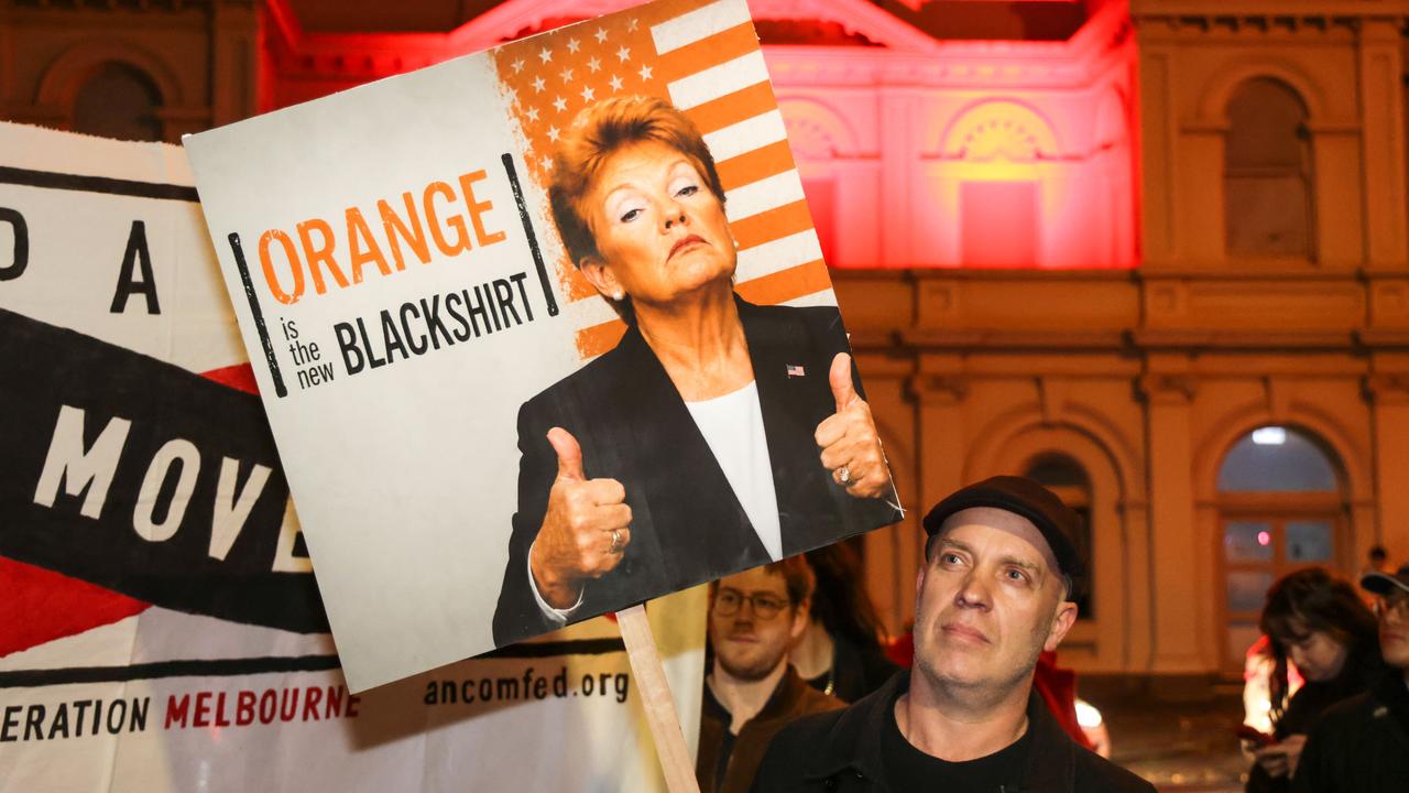 Defiant Pauline goes ahead with fundraiser