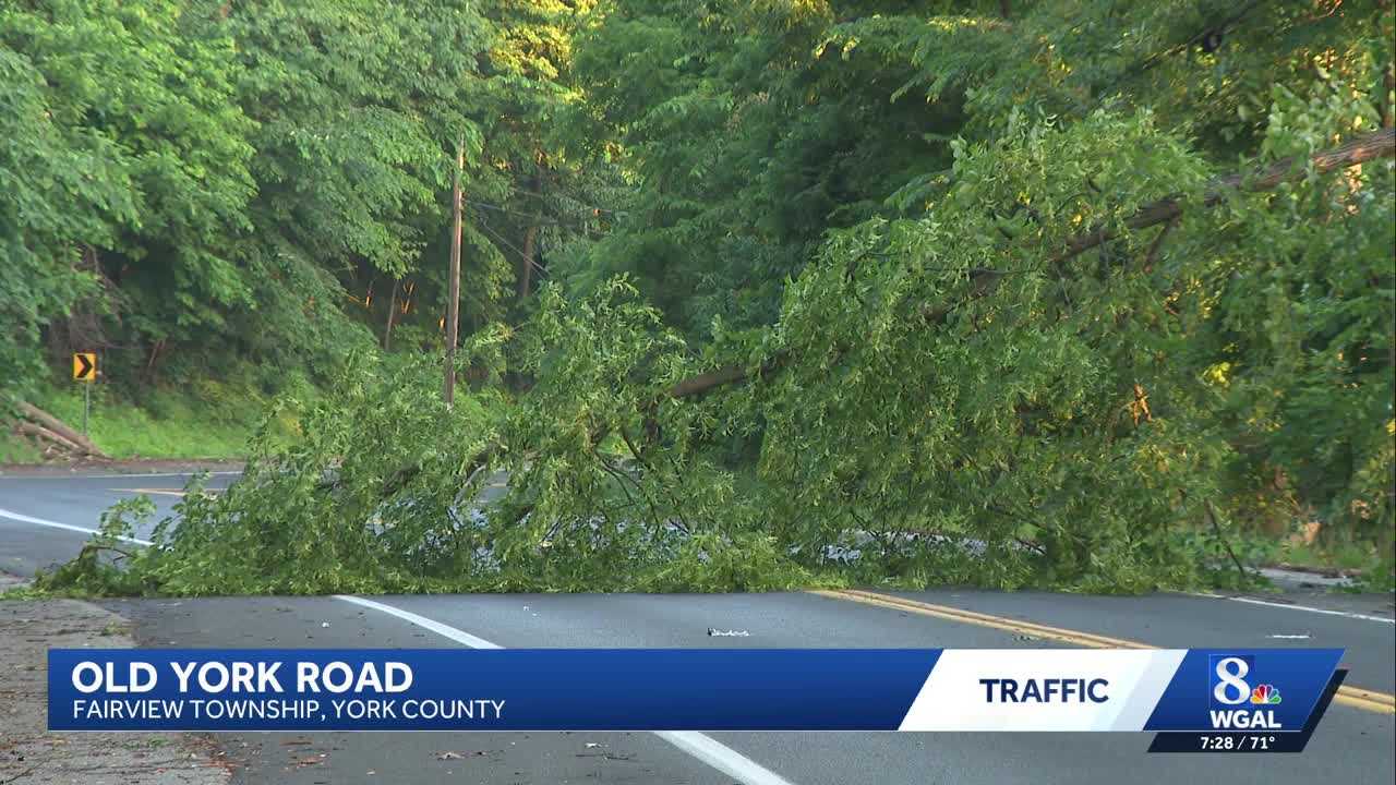 Two roads shut down | York County