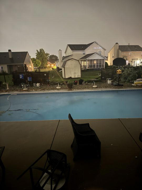 Strong storms down trees, power lines across Indiana