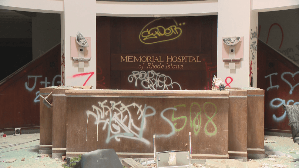 Interior of Memorial Hospital of Rhode Island trashed, but developer ...