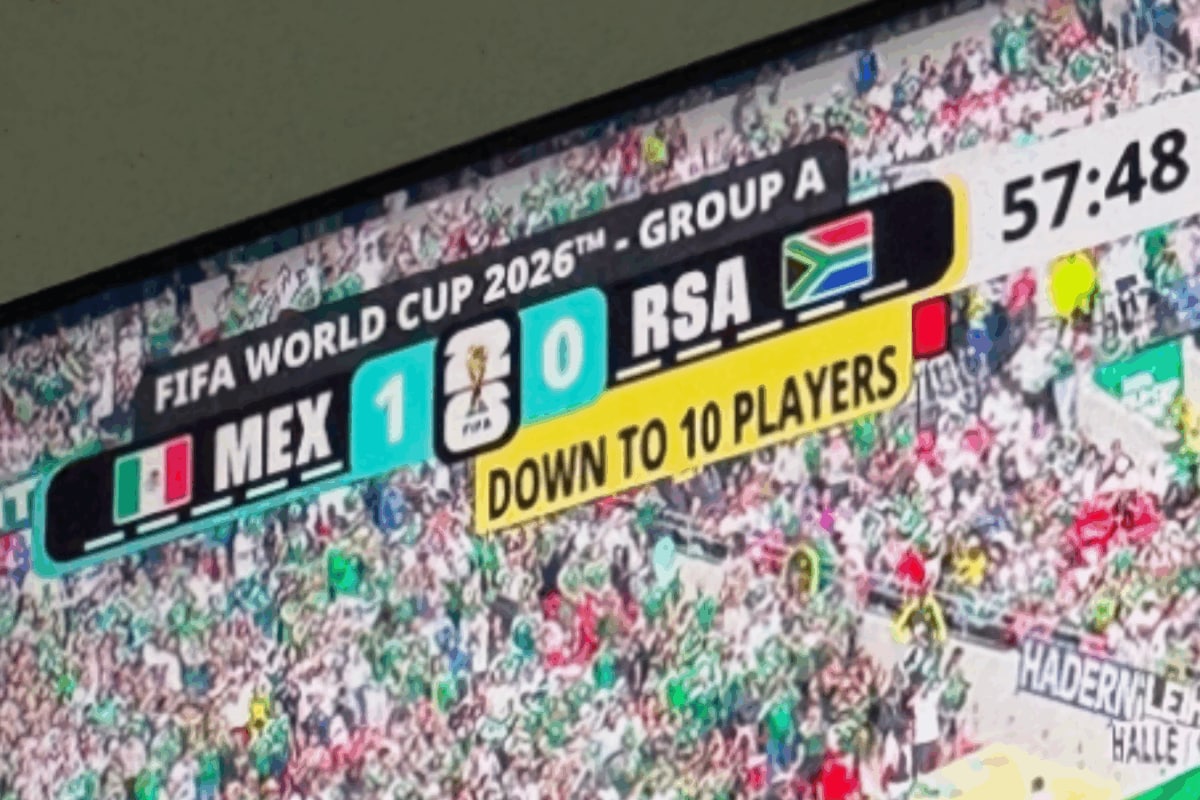 Red card message on US TV during FIFA World Cup 2026 that left football ...