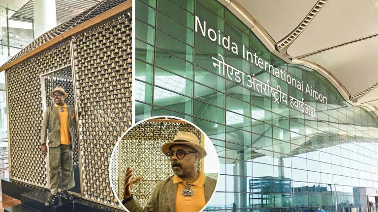 8000 bells, one awakening: Art arrives at Noida International Airport