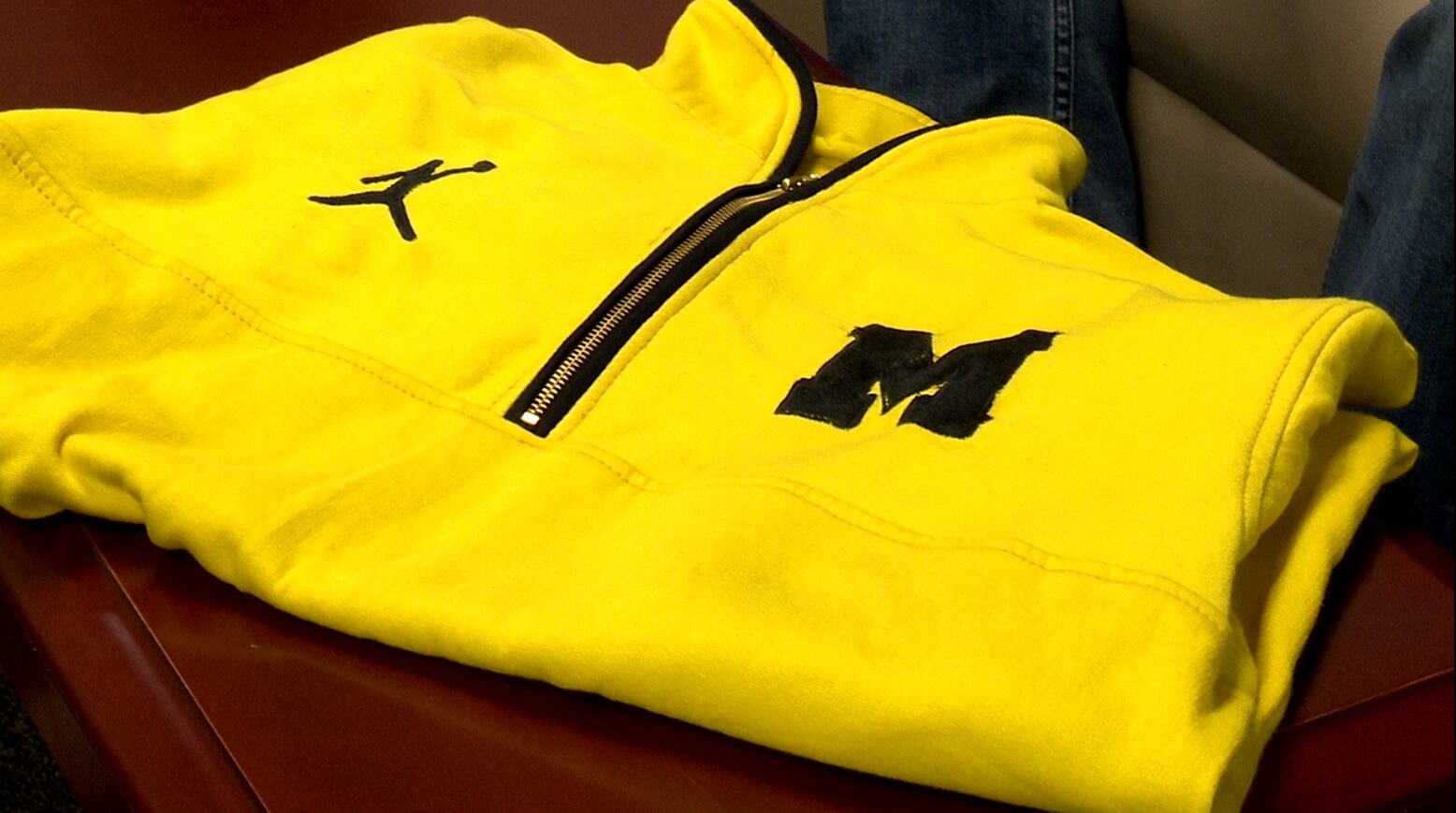 Sports fan questions sports merchandise after online purchase