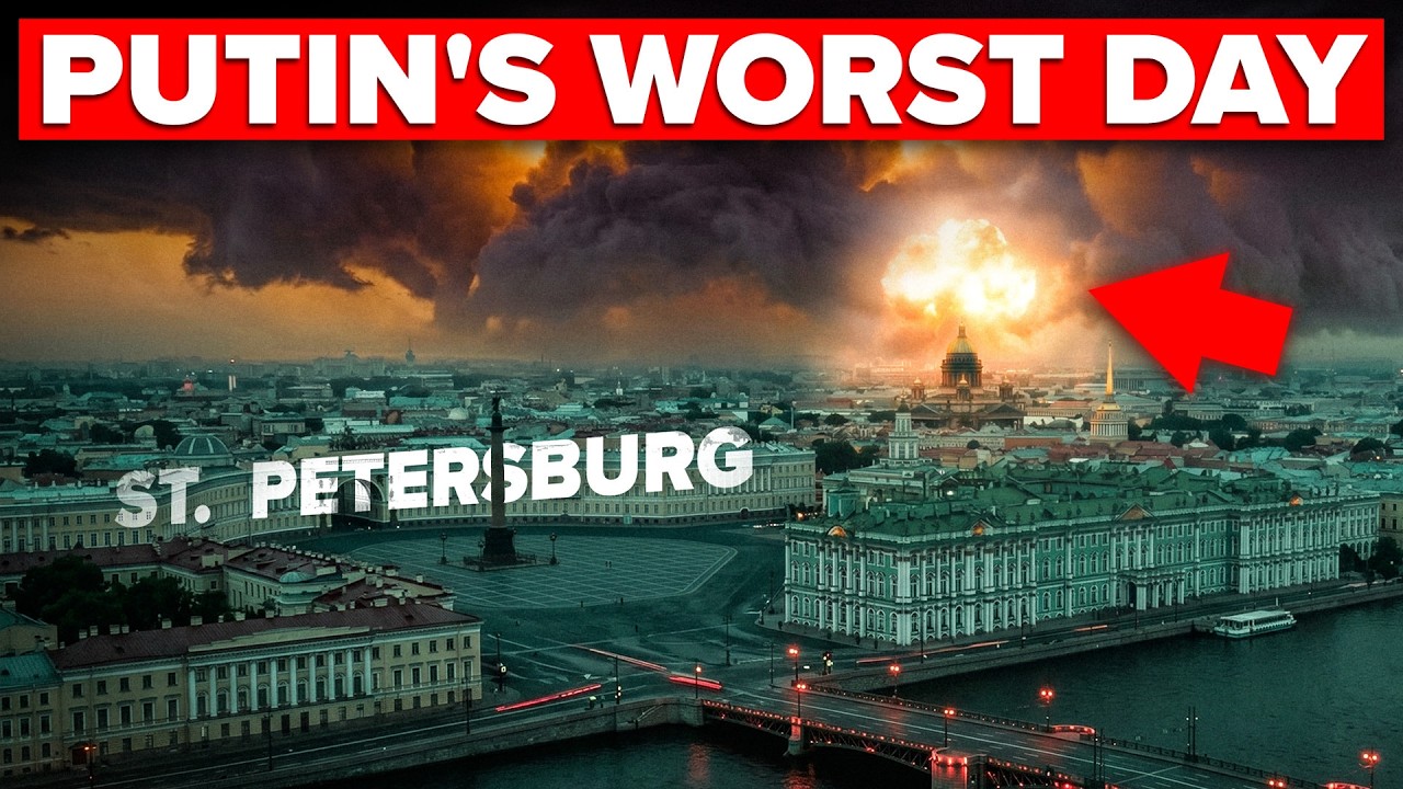 Ukraine just lit up Russia's crown jewel city and made Putin watch it burn