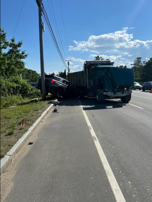 Driver killed in dump truck crash in Saco