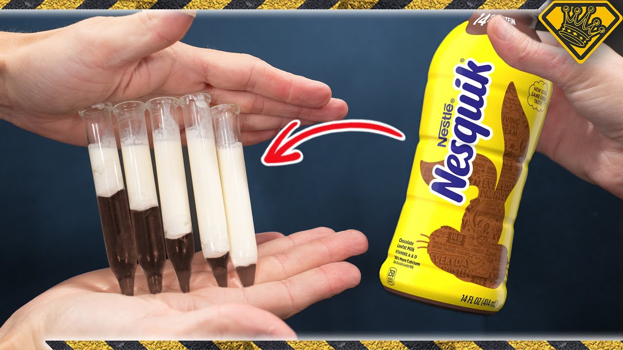 How to take the chocolate out of chocolate milk