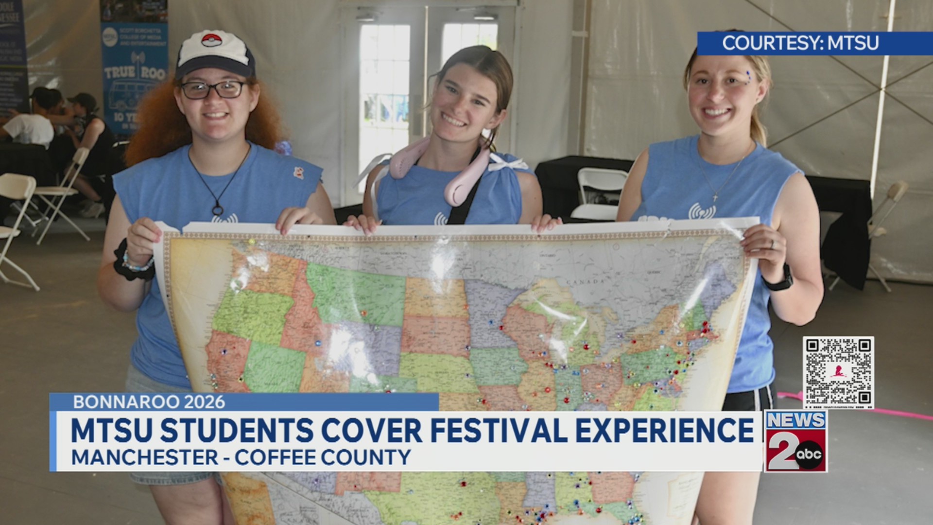 MTSU students cover Bonnaroo experience