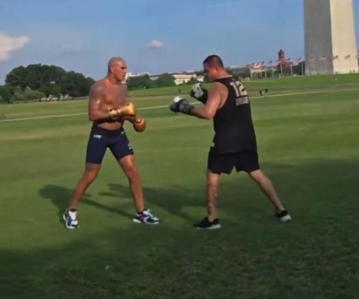 UFC White House fighters working hard to acclimatize to Washington DC ...